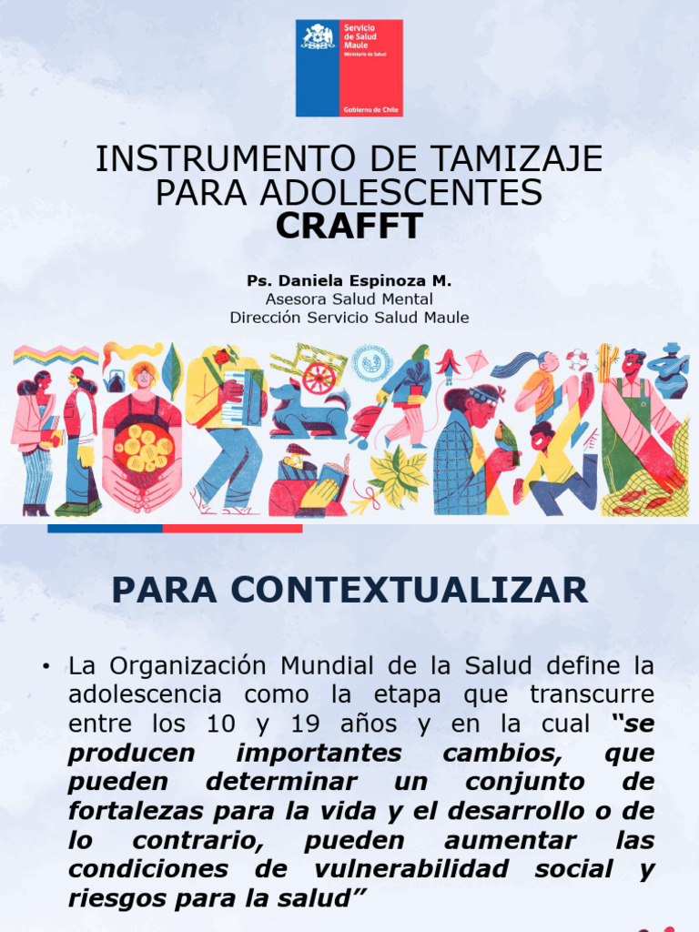 Crafft Sename | PDF | Adolescencia | Comportamiento