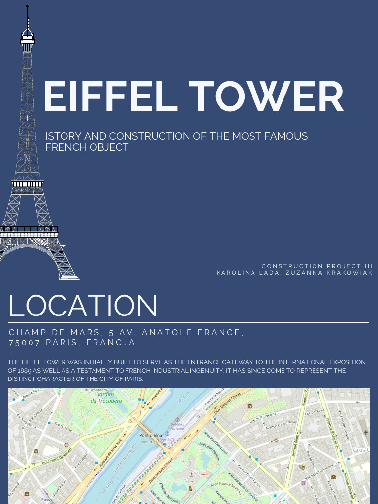 Eiffel Tower Pdf Civil Engineering