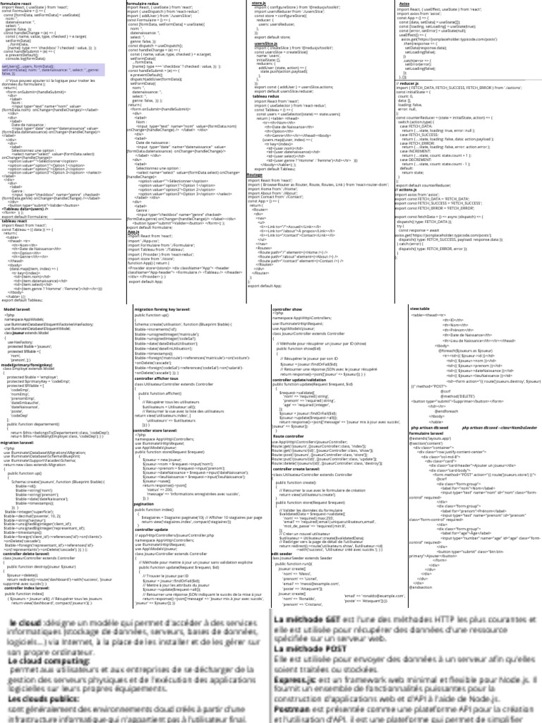 React Merged | PDF | Computing | Software Development
