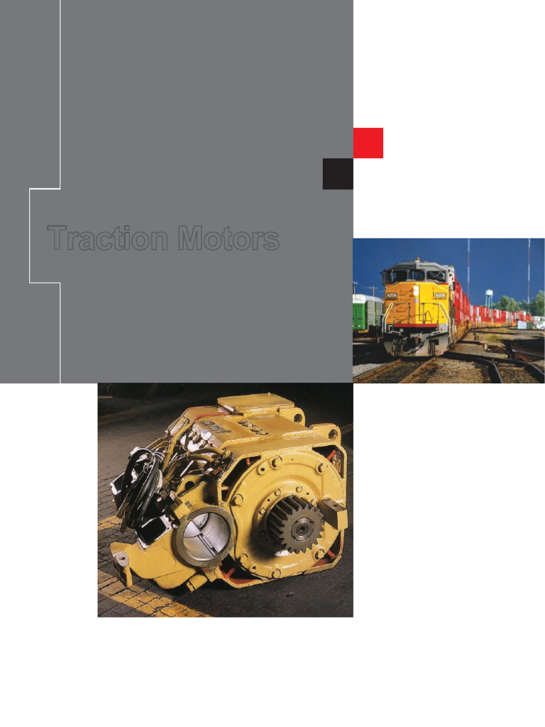 En Traction Motors E Cataloug | PDF | Rail Transport | Electric Motor
