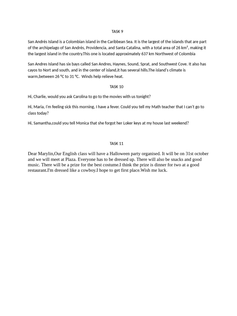 Portfolio Task 9 To 11 Correction Pdf