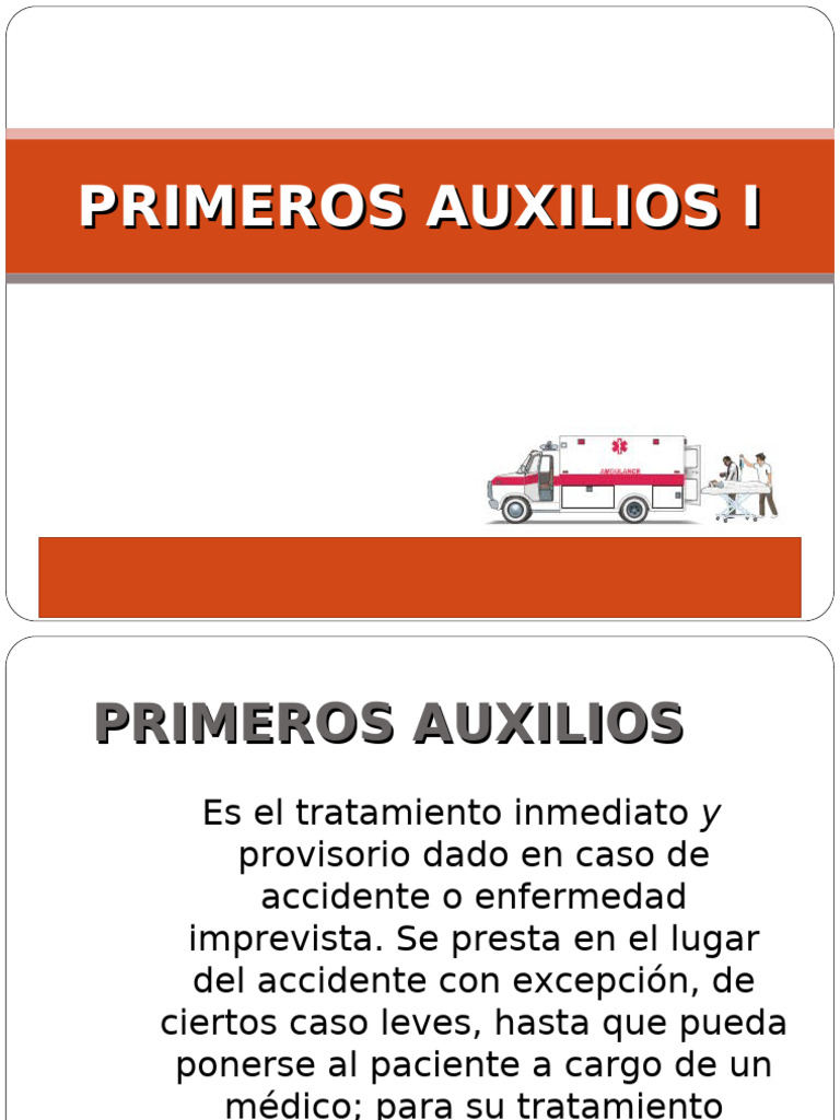 Clase Primeros Auxilios | PDF | Quemar | Avispa
