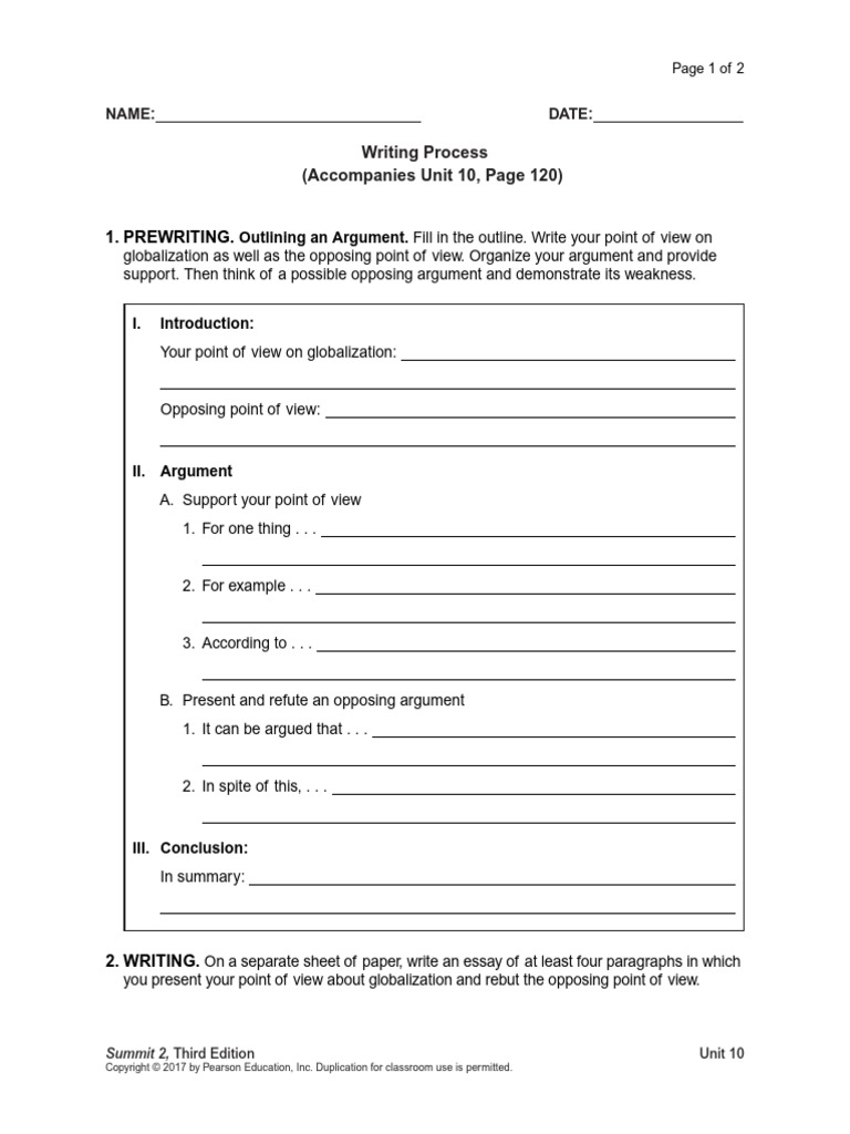 Writing Process, Verbal Phrases | PDF | Essays | Human Communication