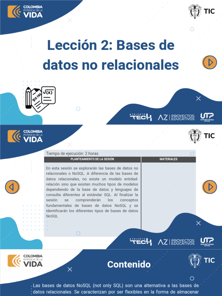 Lección 2 Integrador Fase 2 | PDF | Bases de datos | No Sql