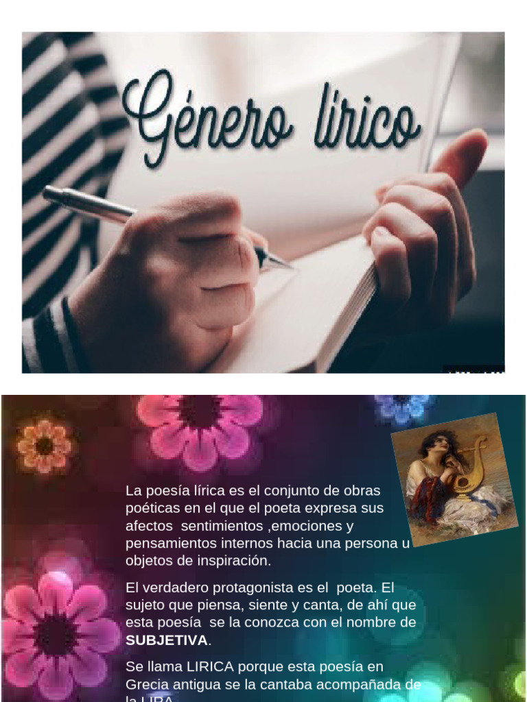 Genero Lirico | PDF | Poesía | Poesía lírica