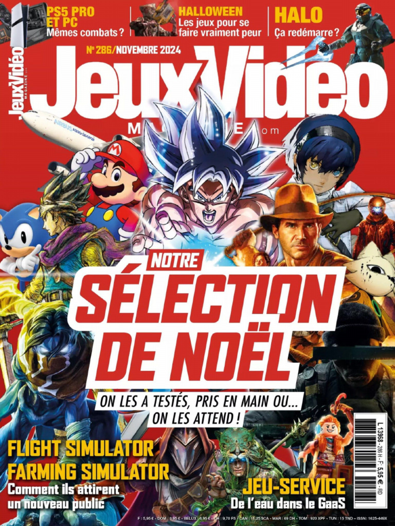 Jeux Vid o Magazine - Novembre 2024 | PDF