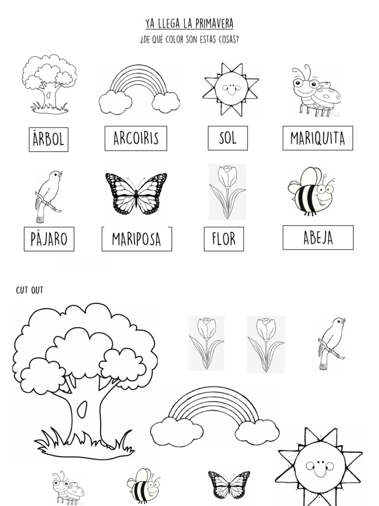 La Primavera en Colores | PDF