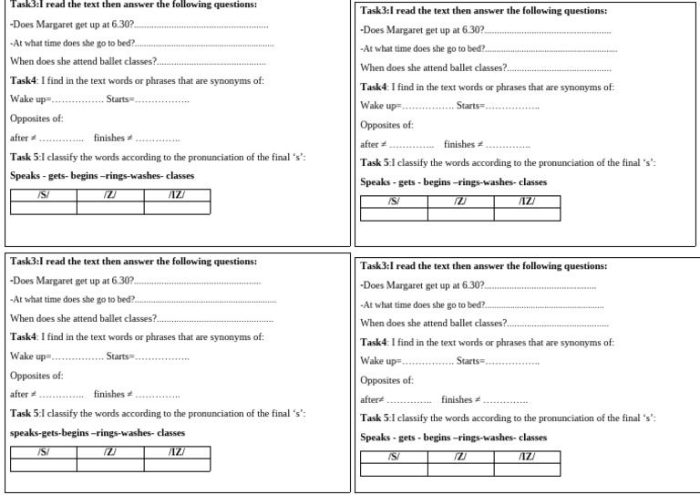 Read The Text Carefully Then Do The Tasks 4 | PDF | Linguistics ...