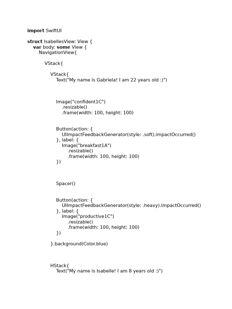 Swiftui - Quick Demo | PDF