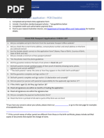 Application Checklist | PDF | Passport | Authentication