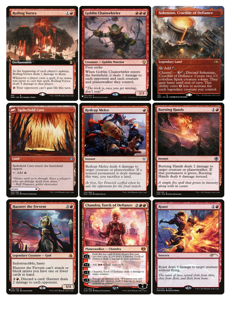 Mono Red Burn | PDF