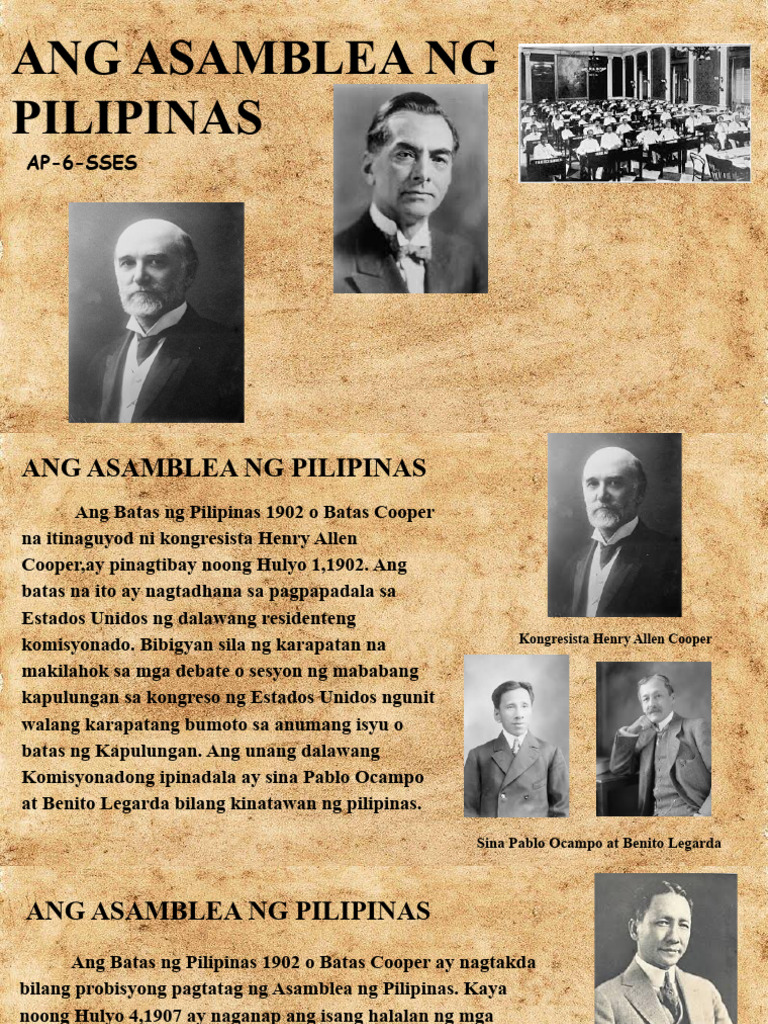 Ang Asamblea NG Pilipinas - Group 6 | PDF