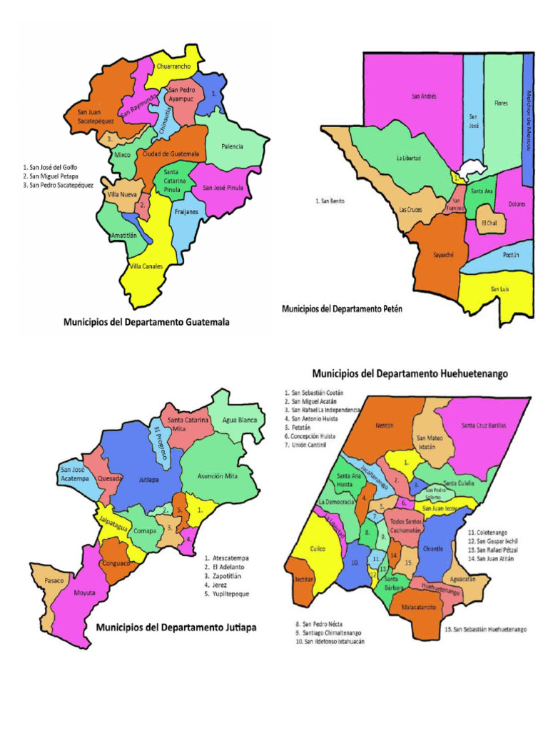 Mapas 4 Por Hoja | PDF
