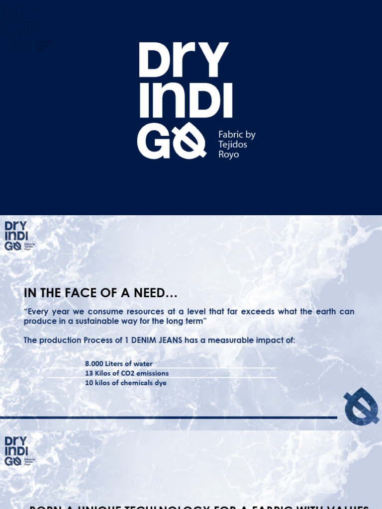 Tejidos Royo - Dry Indigo | PDF | Dyeing | Textiles