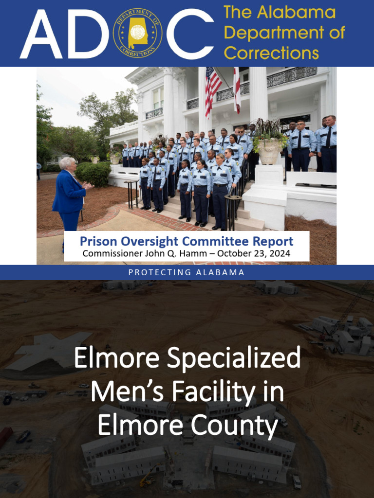 Alabama Prison Presentation | PDF | Imprisonment And Detention ...