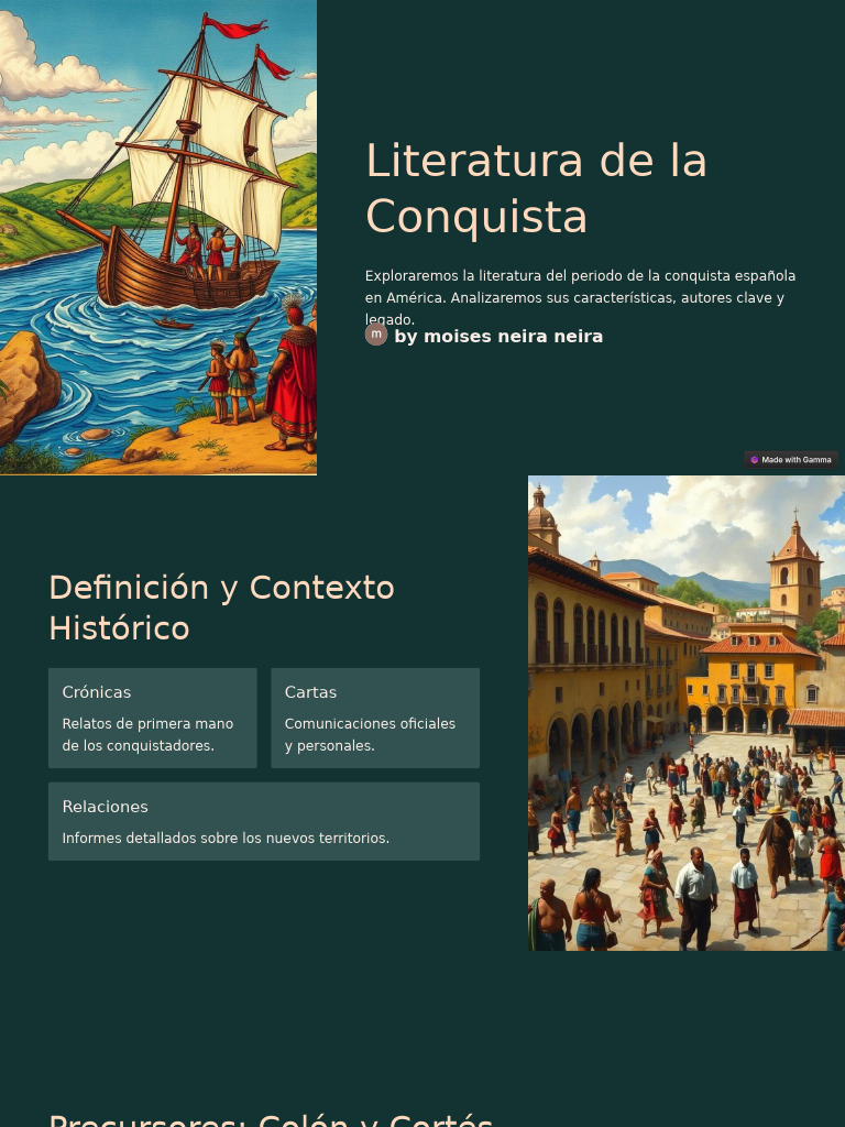 Literatura de La Conquista | PDF | Clásicos