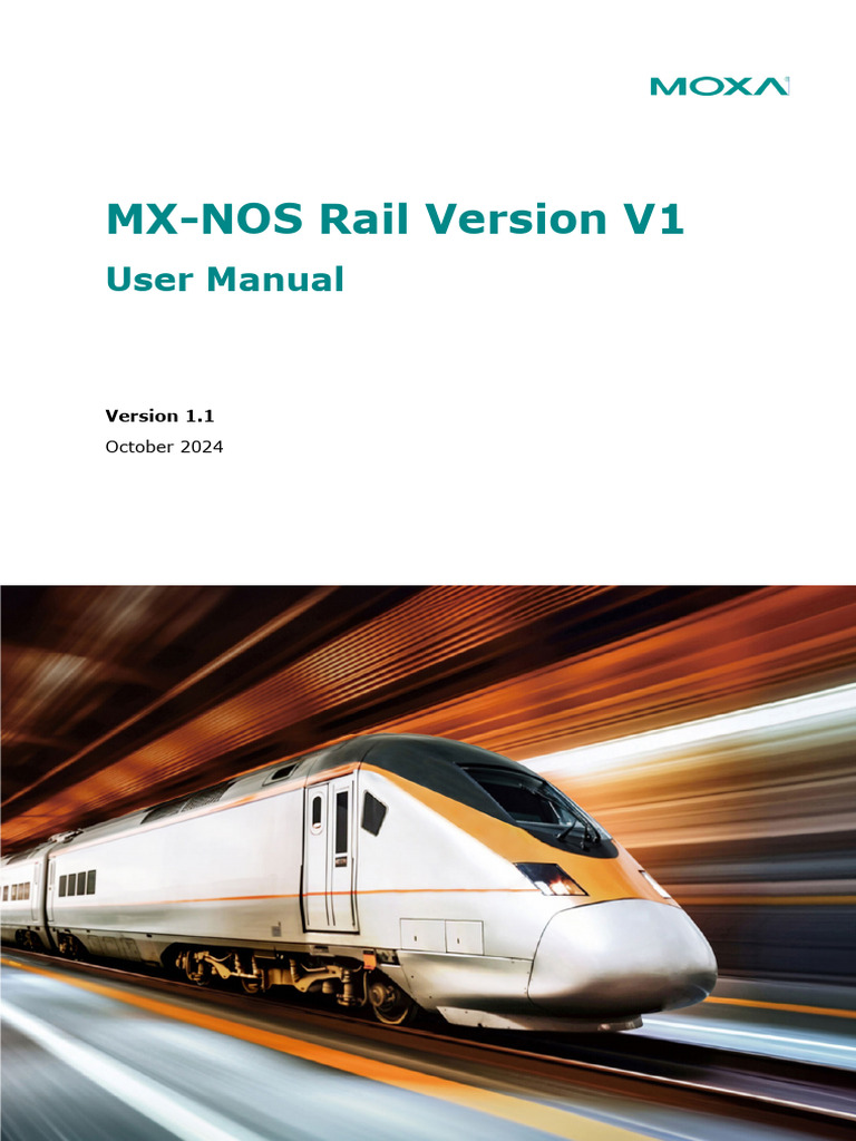 Moxa MX Nos Rail Version v1 User Manual v1.1 | PDF | File Transfer Protocol | Ip Address