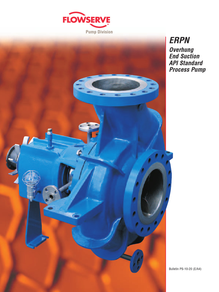 ERPN Brochure | PDF | Pump | Bearing (Mechanical)