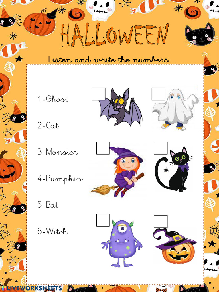 Halloween Vocabulary List | PDF