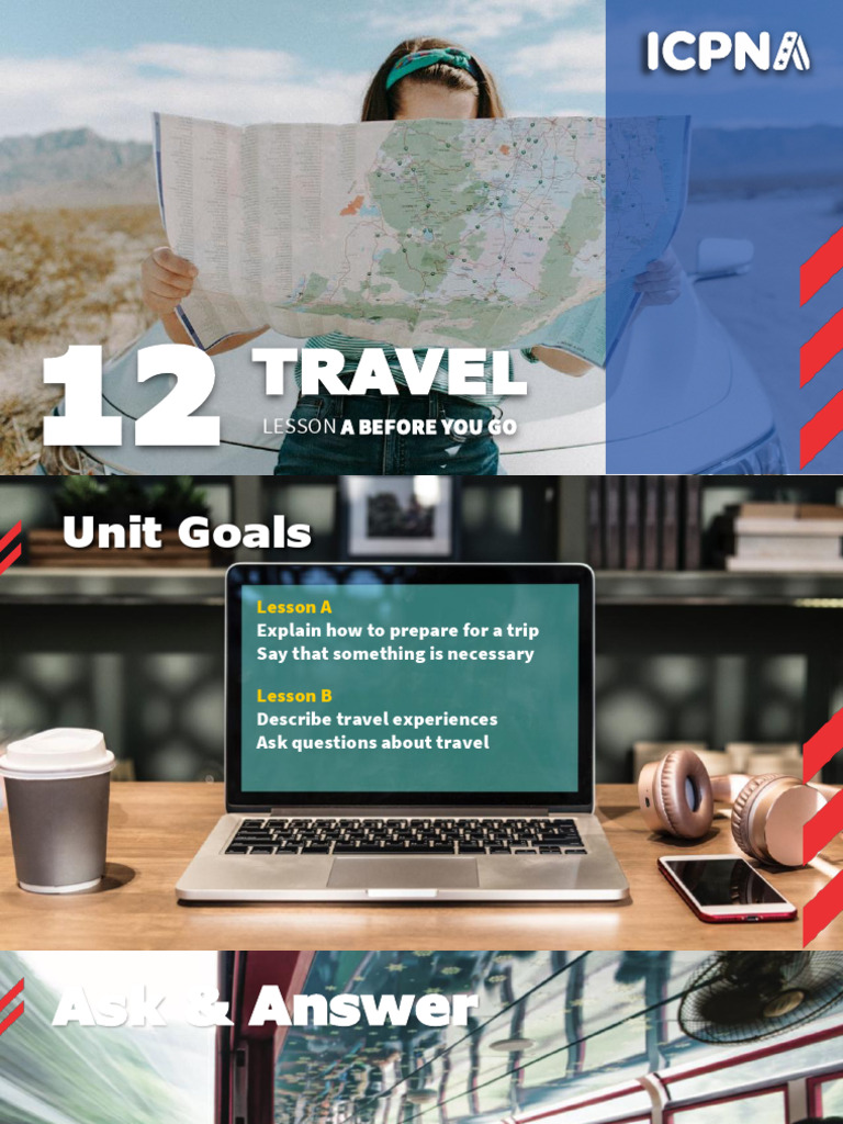 B12 - Unit 12 Travel - Lesson A | PDF | Linguistics | Grammar