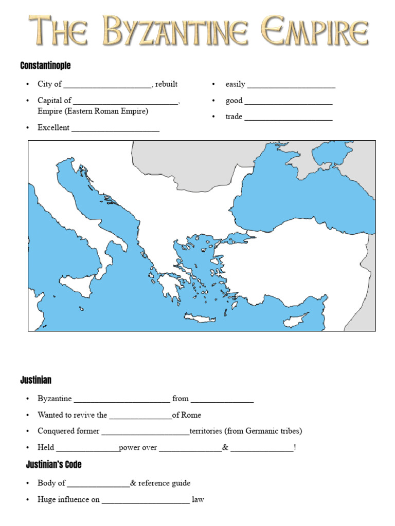 Byzantine Empire: Rise and Fall Overview | PDF | Byzantine Empire ...