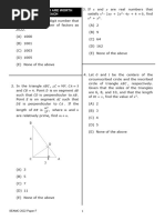 IUP ITB Practice 1 | PDF | Algebra | Mathematics