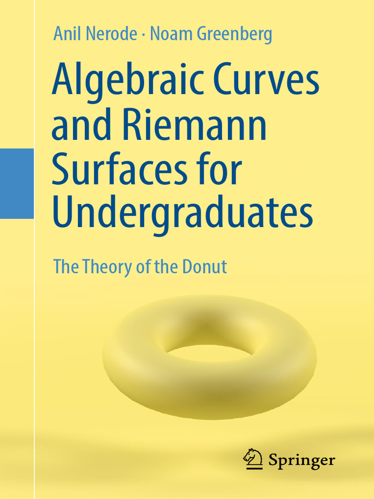 Algebraic Curves and Riemann Surfaces | PDF | Curve | Complex Number
