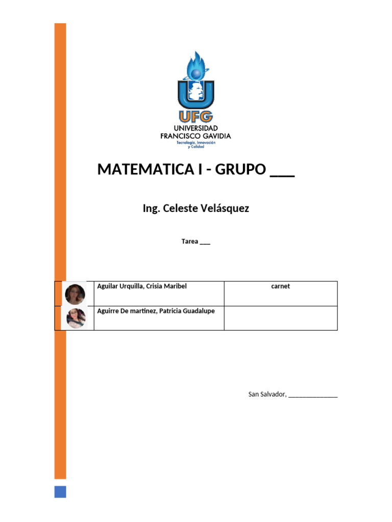 Tarea 1 Mat1 | PDF