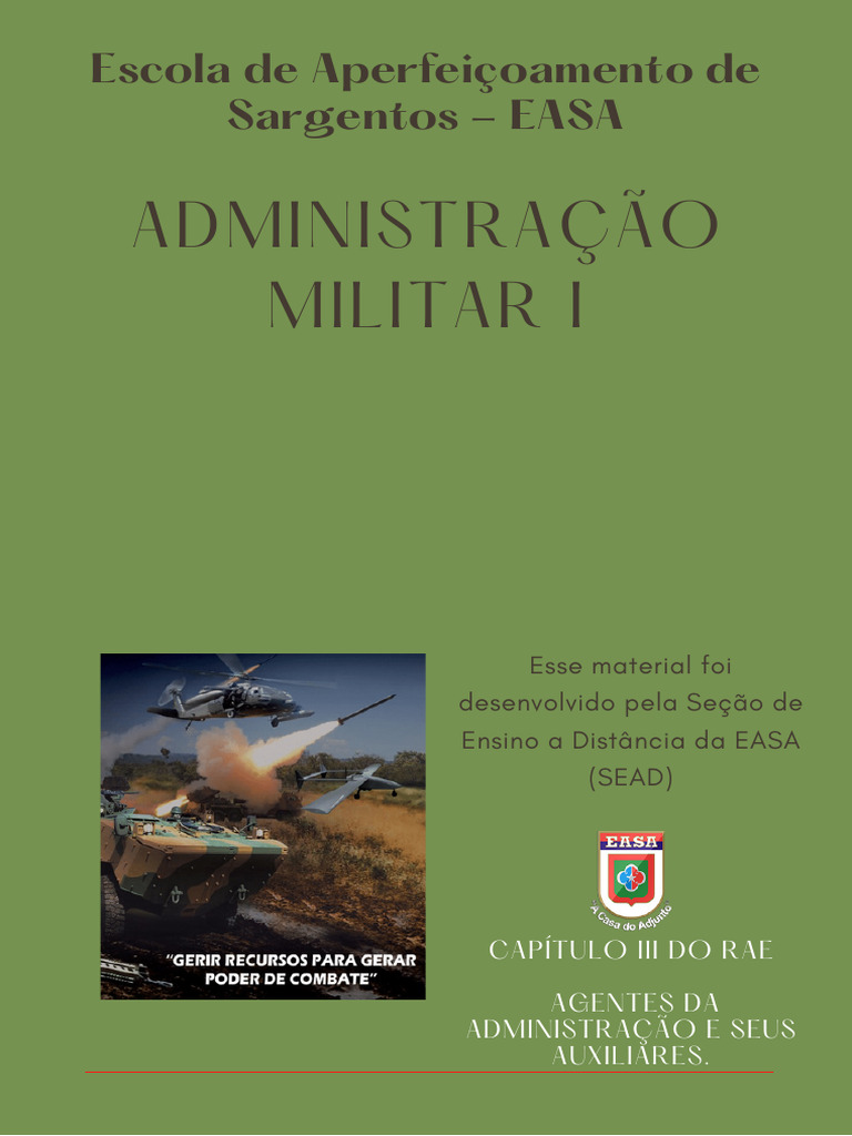 APOSTILA RAE Cap III | PDF