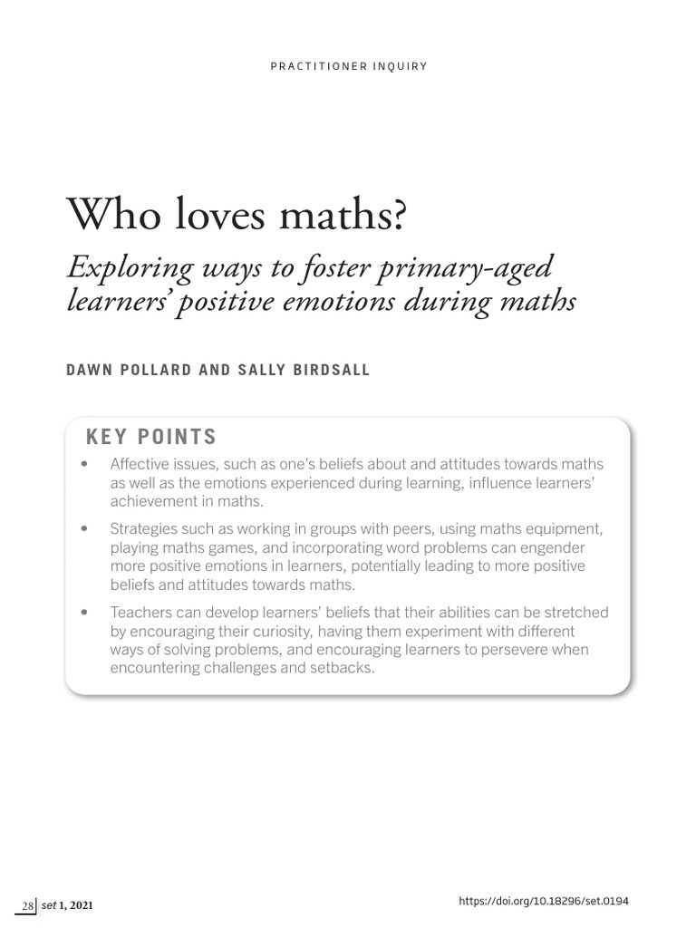 Set 2021 - 1 - 028 - 0 | PDF | Learning | Attitude (Psychology)