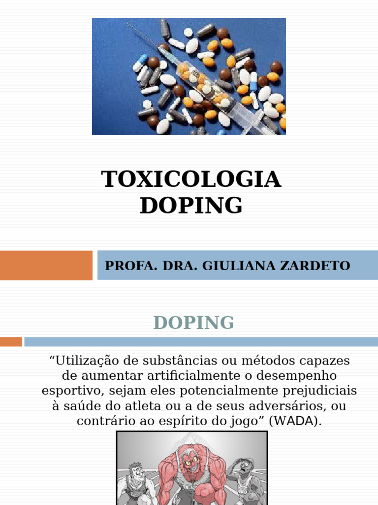 Aula - Toxicologia Do Doping | PDF | Doping no esporte | Genética