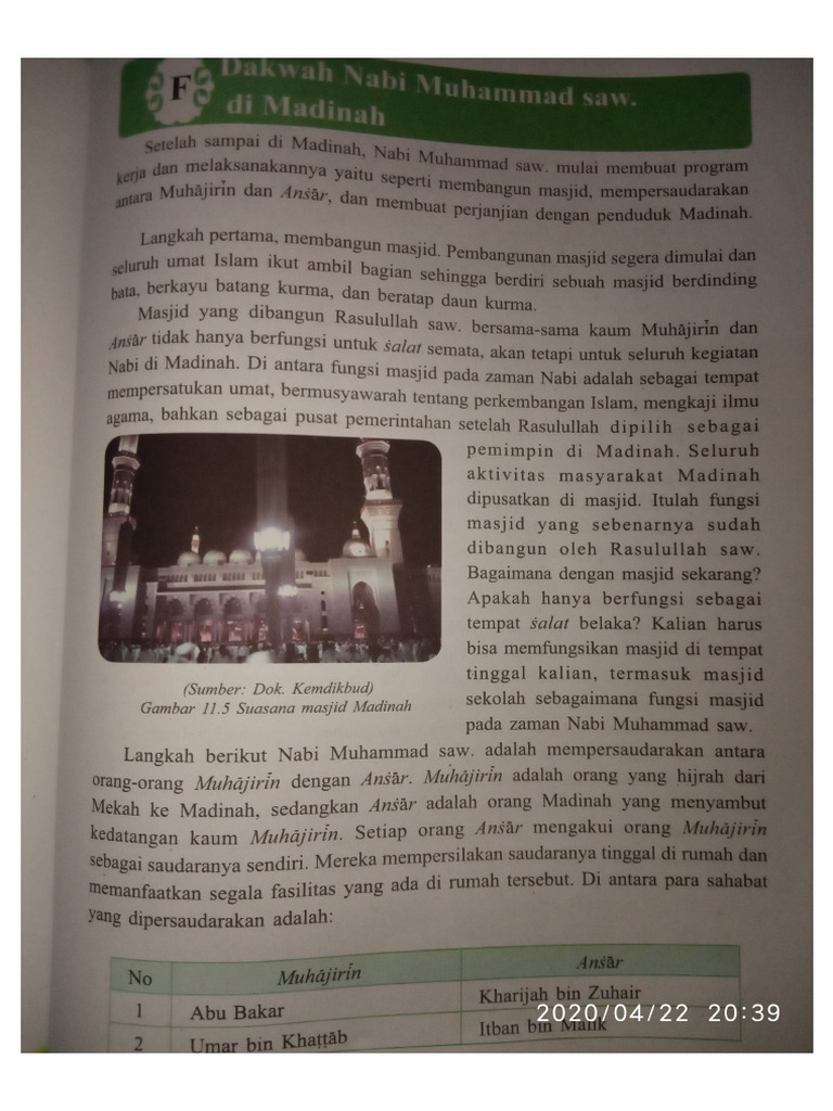 Materi PAI Kls 7 Minggu 1&2 | PDF