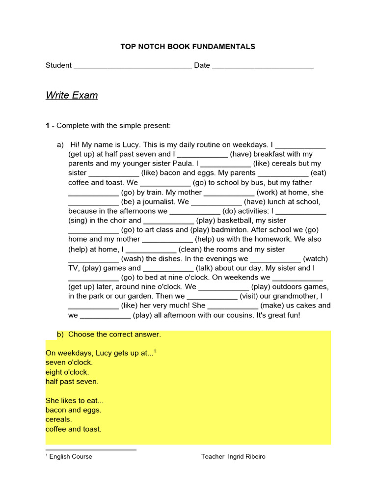 Top Notch English Book Fundamentals | PDF | Foreign Language Studies ...