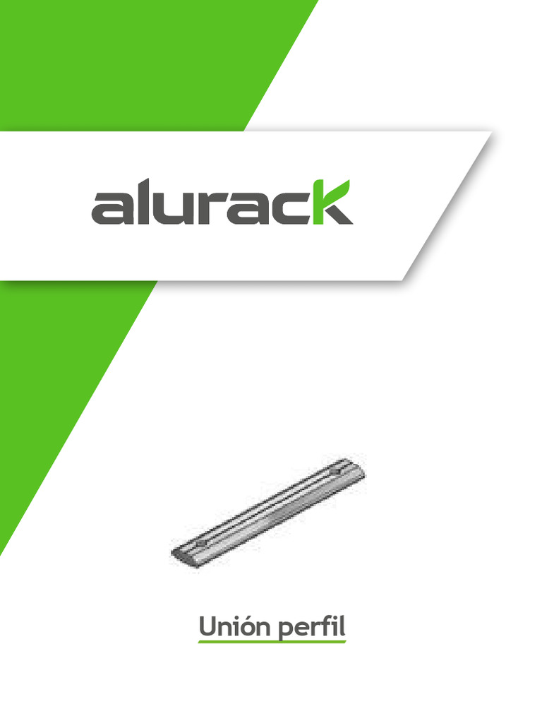 Ficha Técnica Unión Perfil | PDF