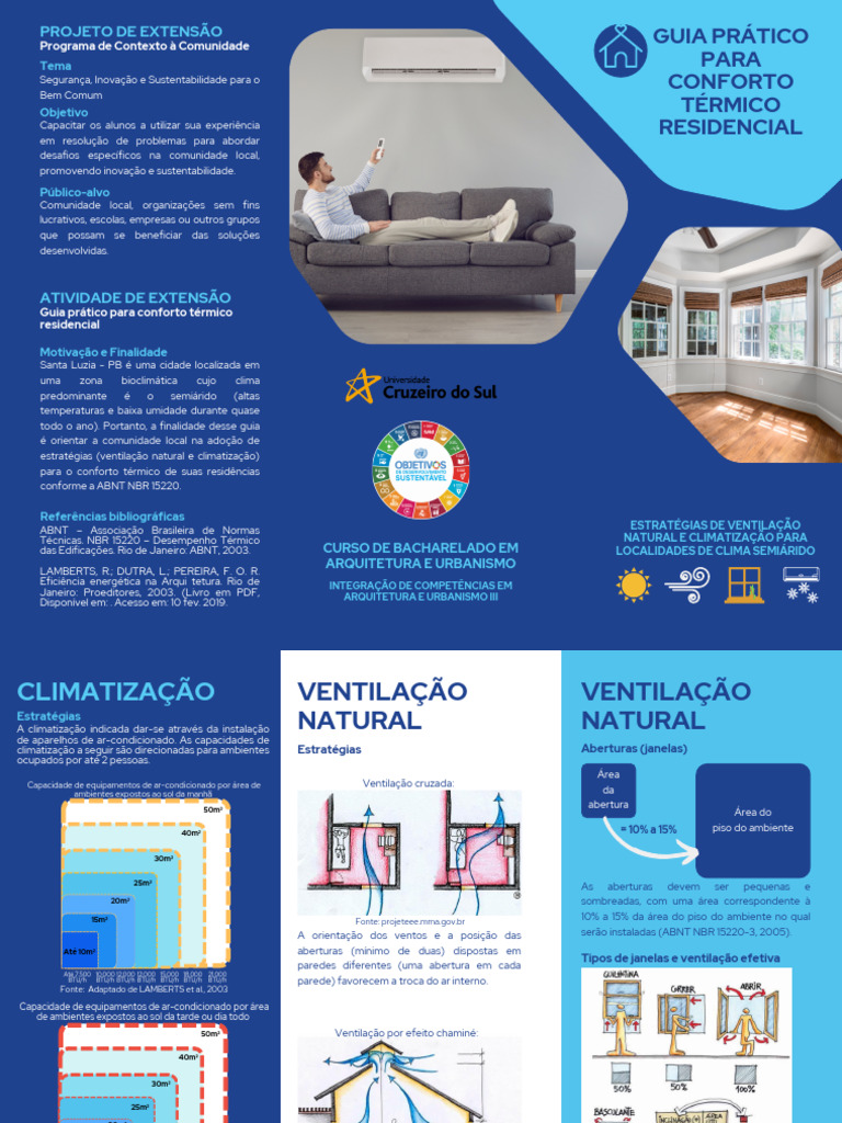 Guia para Conforto Térmico Residencial | PDF | Ar condicionado | Urbanismo