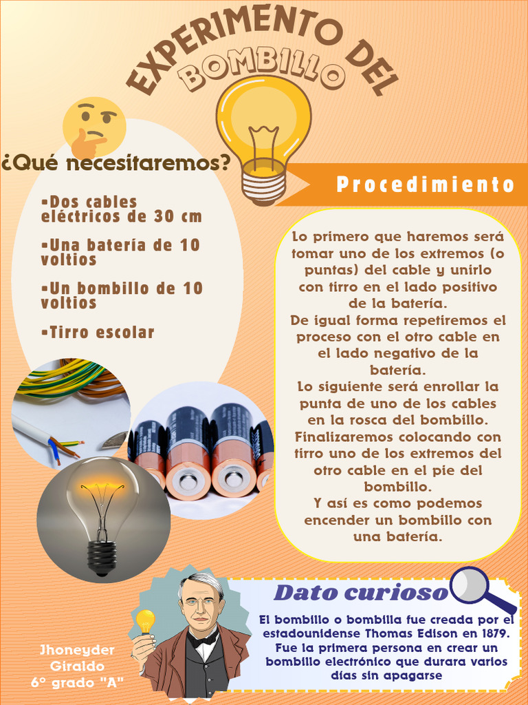 Experimento Del Bombillo 20241023 190041 0000 | PDF