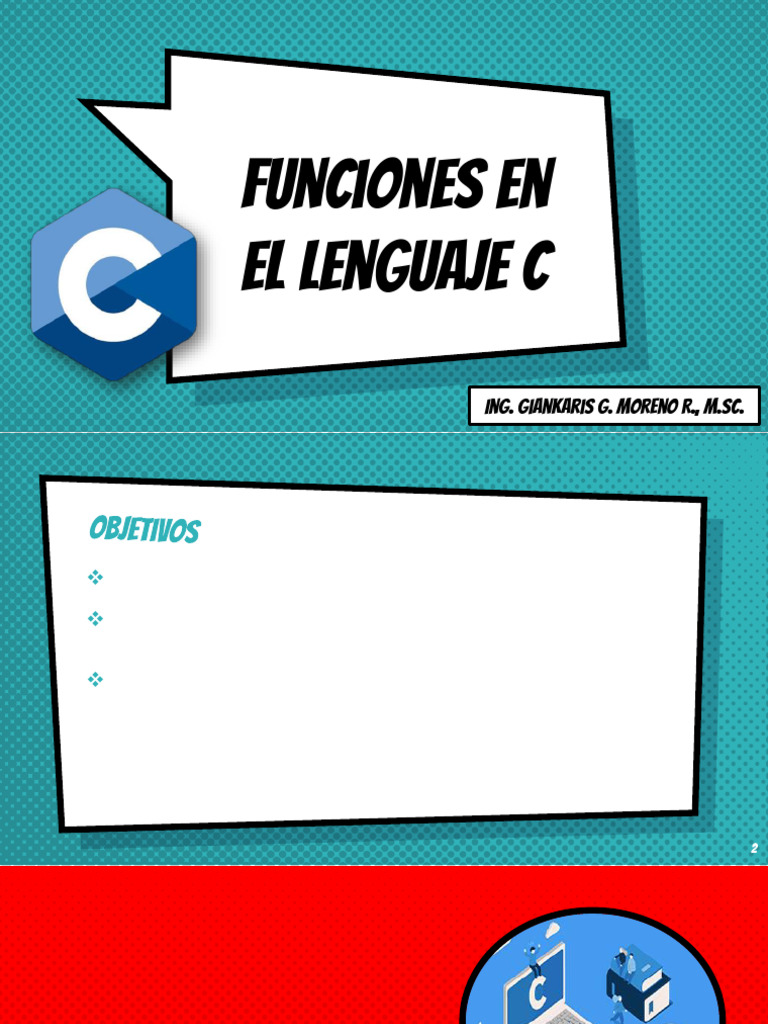 Funciones y Parámetros en C | PDF | Lenguaje de programación | C ...