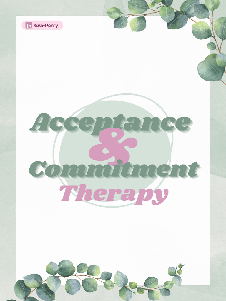 Acceptance and Commitment Therapy ACT 1715566339 | PDF | Experience ...
