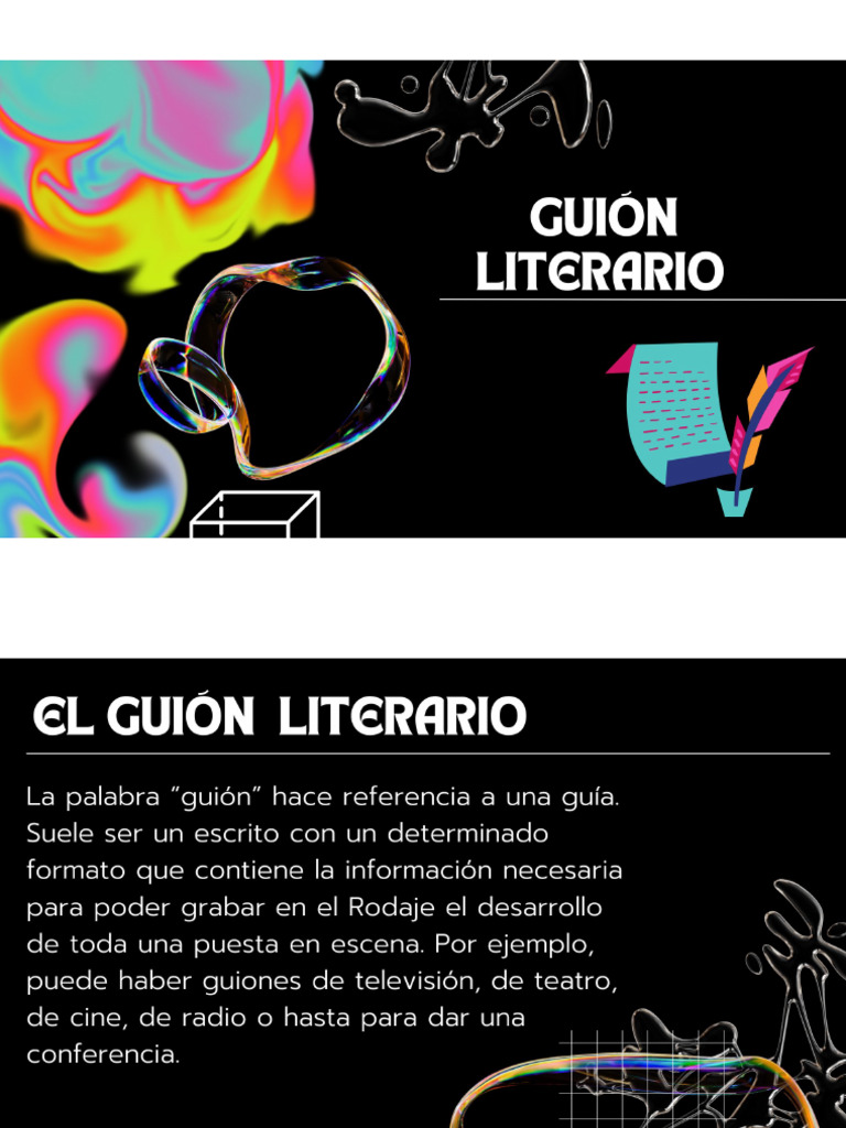 Guion Literario | PDF