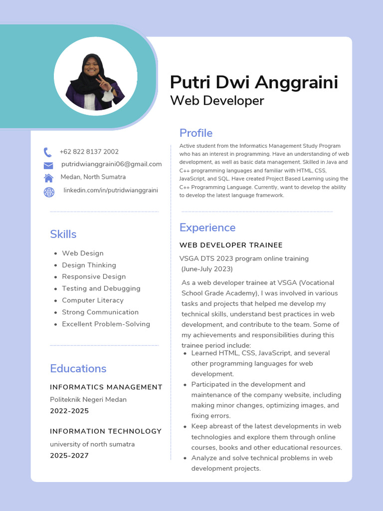 CV Part 2 | PDF | Computer Programming | Computer Science