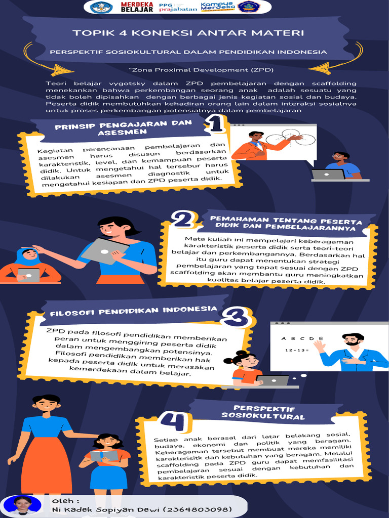 Topik 4 - Koneksi Antar Materi - Ni Kadek Sopiyan Dewi - 2364803098 - 21 | PDF | Sains & Matematika