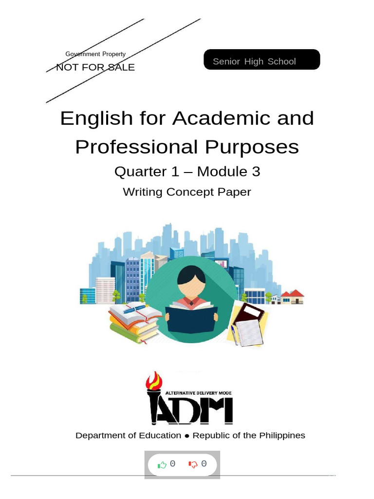 Eapp12 q1 Mod3 Writing A Concept Paper Ver3 Docx Compress | PDF | Alzheimer's Disease | Concept