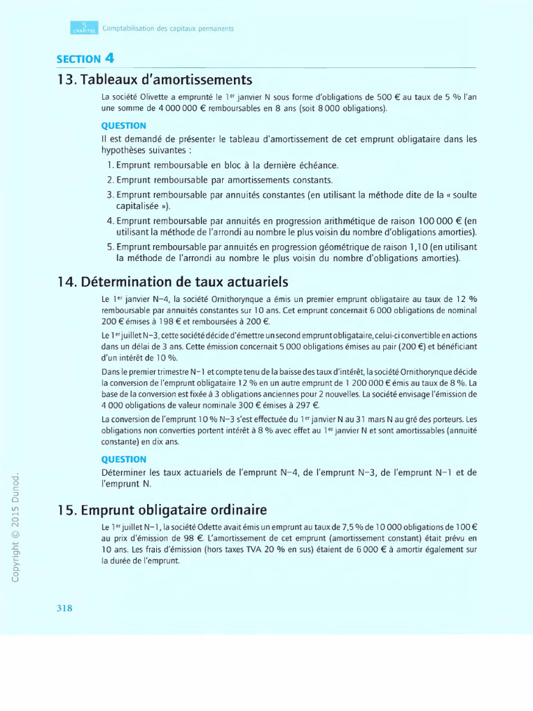 DCG 10 - Empr Oblig - Exercices | PDF