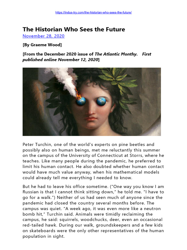 The Historian Who Sees The Future (Peter Turchin On Elite ...