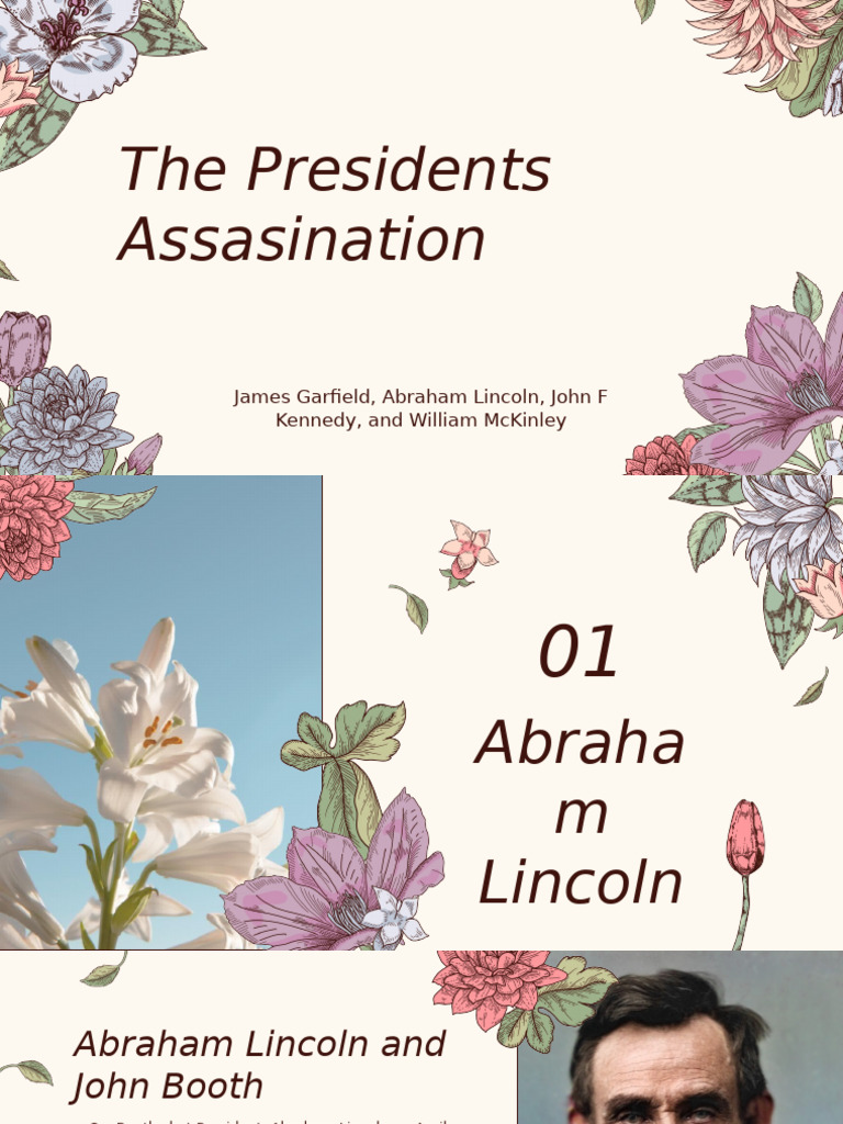 Presidents Assasination | PDF | Assassination Of John F. Kennedy ...