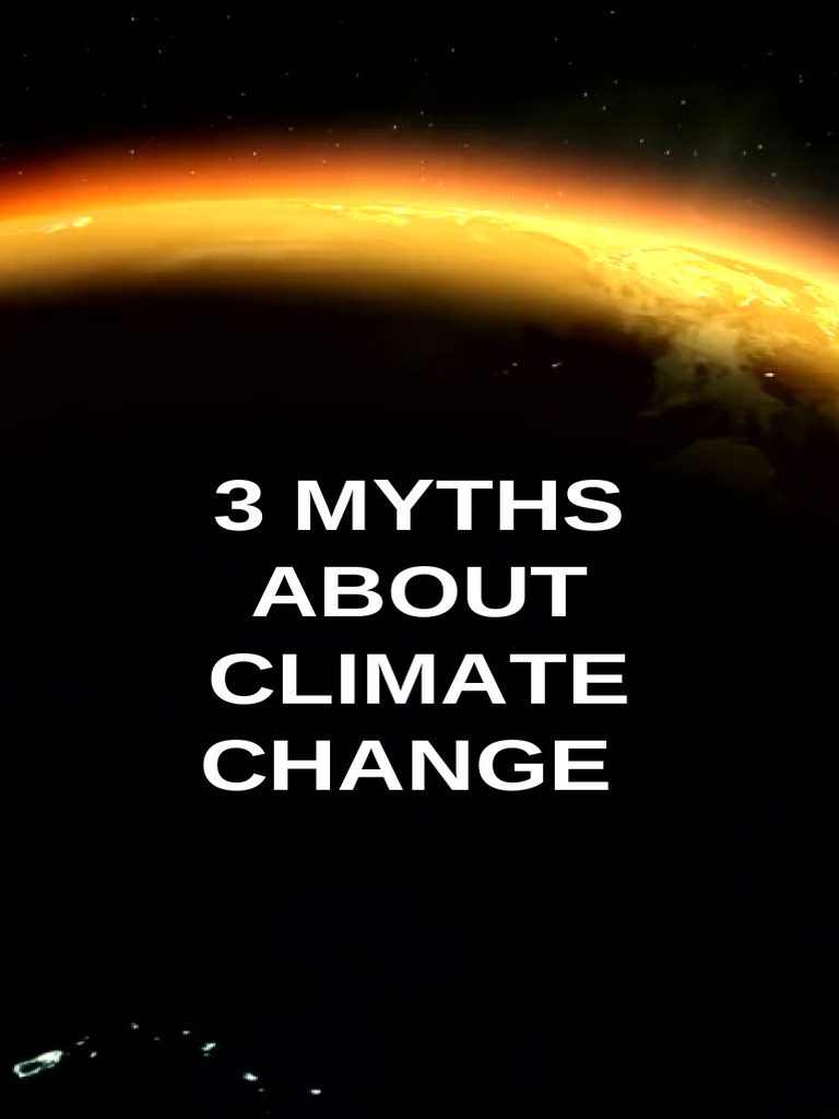 3 Myths Climate Change | PDF