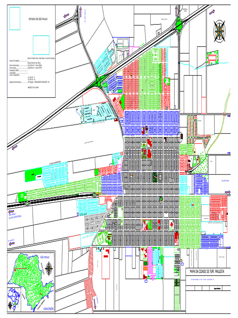 1 MAPA TUPI PAULISTA ATUALIZADO 2019-Model | PDF