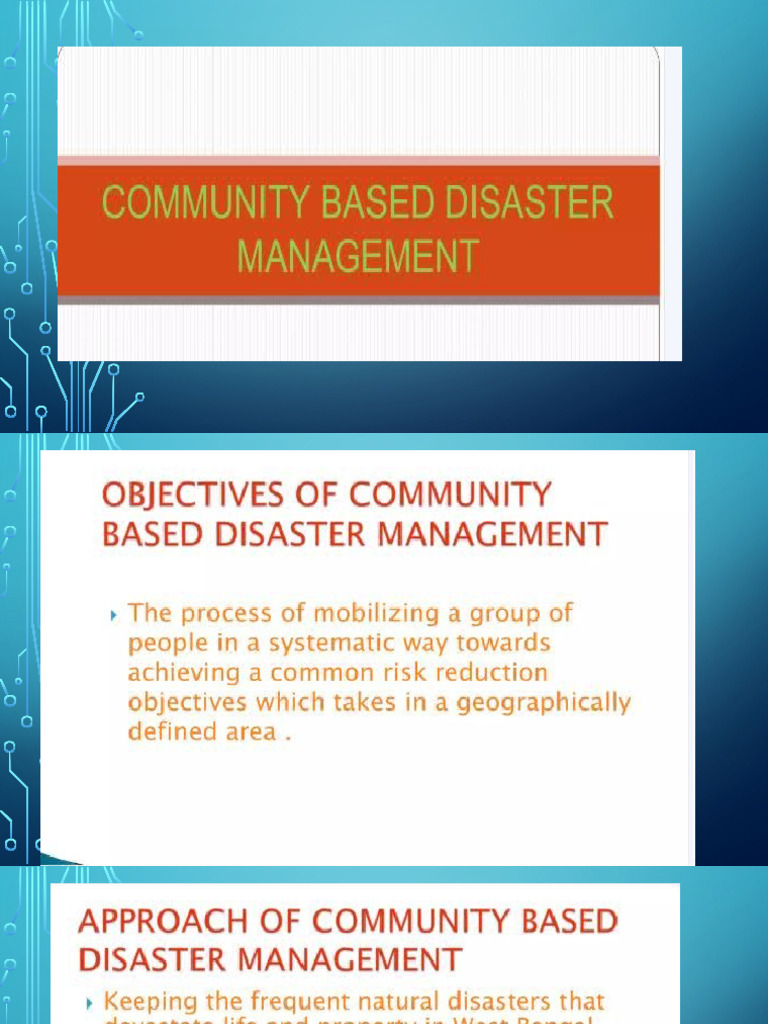 DRRR Mod 11 Community Based DRRM For Preparedness | PDF