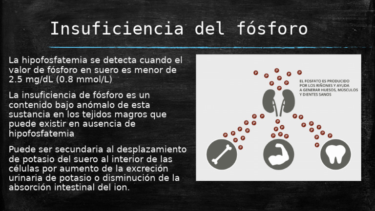 Hipofosfatemia: Causas y Efectos | PDF