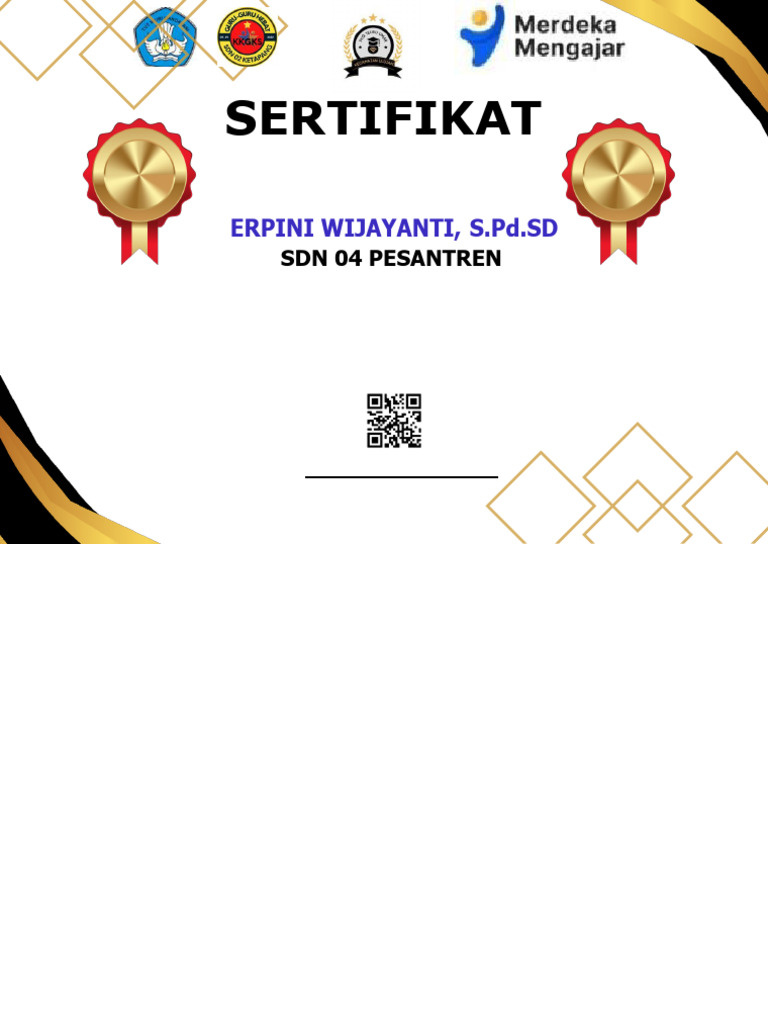 Sertifikat Erpini Wijayanti | PDF